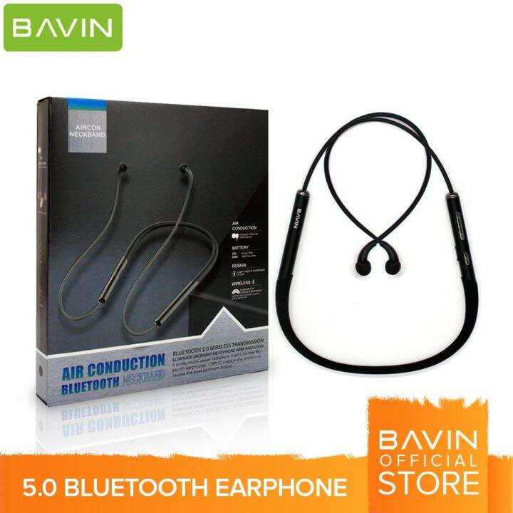 BAVIN HB-BH18-1 Air Conduction Wireless Bluetooth Sports Neck Pendant ...