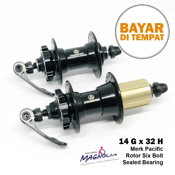 Hub Freehub Nap Bos Sepeda Bearing Alloy Jangkrik MTB Gunung Lipat Merk ...