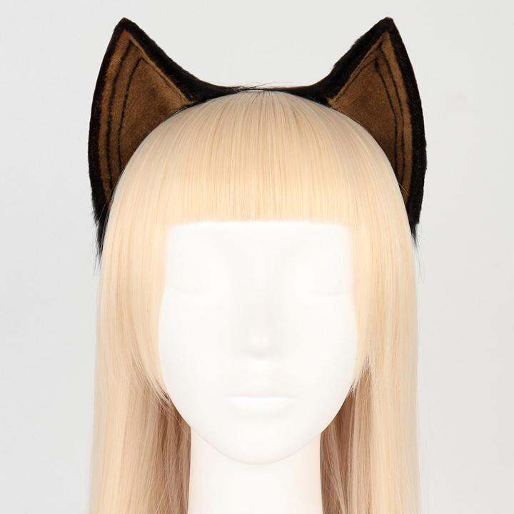 Hellery Fox Ears Headband Cosplay Costume Accessories Animal Ears Hood ...
