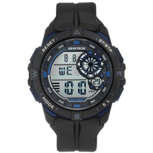 Armitron Sport Men's Chronograph Resin Strap Watch (51.5mm) 40/8449BBK ...