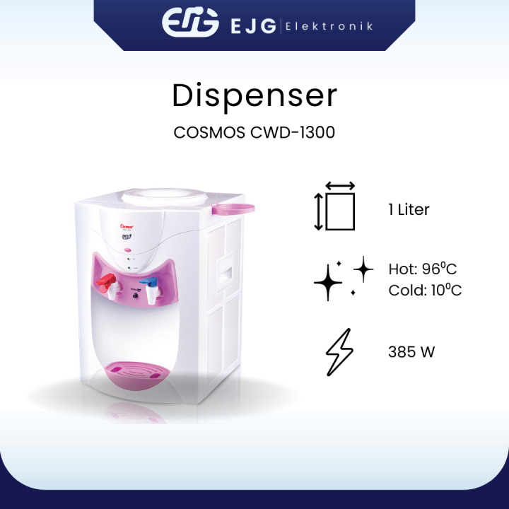 Cosmos Water Dispenser CWD-1300 Dispenser Air Portable Extra Hot & Cold ...