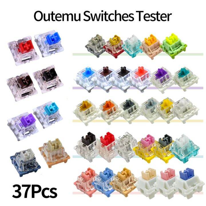 Outemu Switches Tester for Mechanical Keyboard Blue Red Brown Black ...