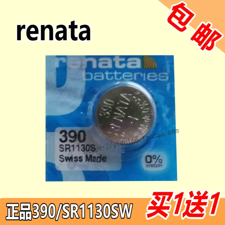 Original Swiss Renata Watch button cell 390 SR1130SW SWATCH Watch ...