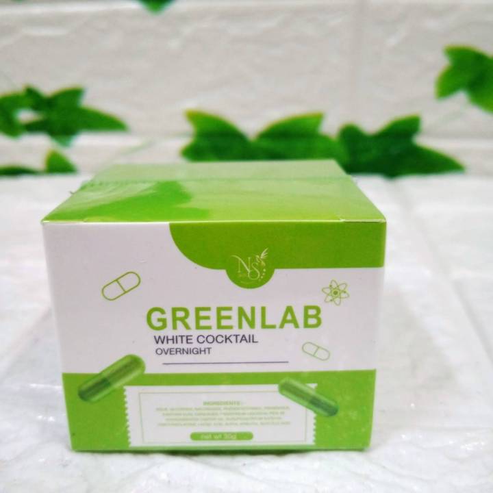 GREEN LAB WHITE COCKTAIL กรีนแลป ขนาด 30 กรัม | Lazada.co.th