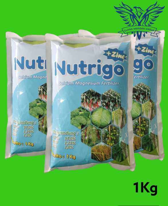 Pupuk Calsium NUTRIGO +Zinc 1 kg Menutrisi Tanaman | Lazada Indonesia