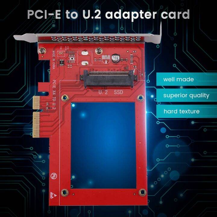 U 2 Sff 8639 Adapter U 2 To Pcie Nvme Ssd Adapter Card Lazada Ph
