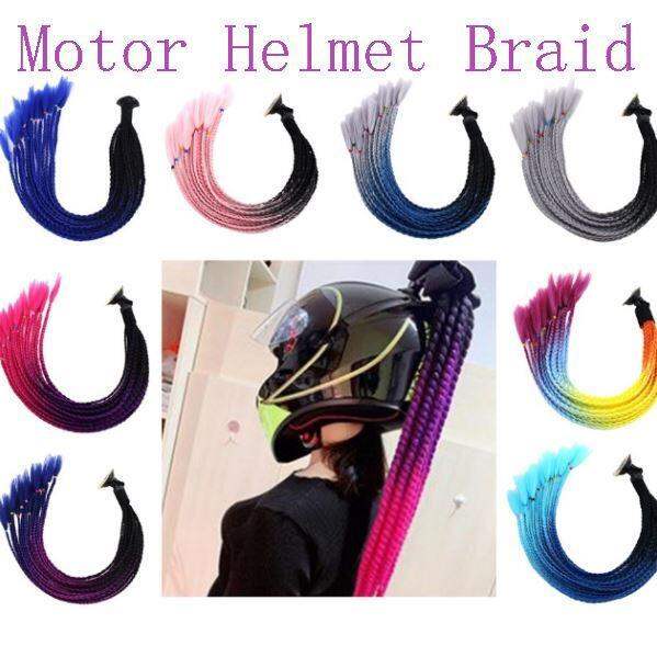 moto Motorcycle Helmet Braids Motor Braid Accessories Hair Twist ...