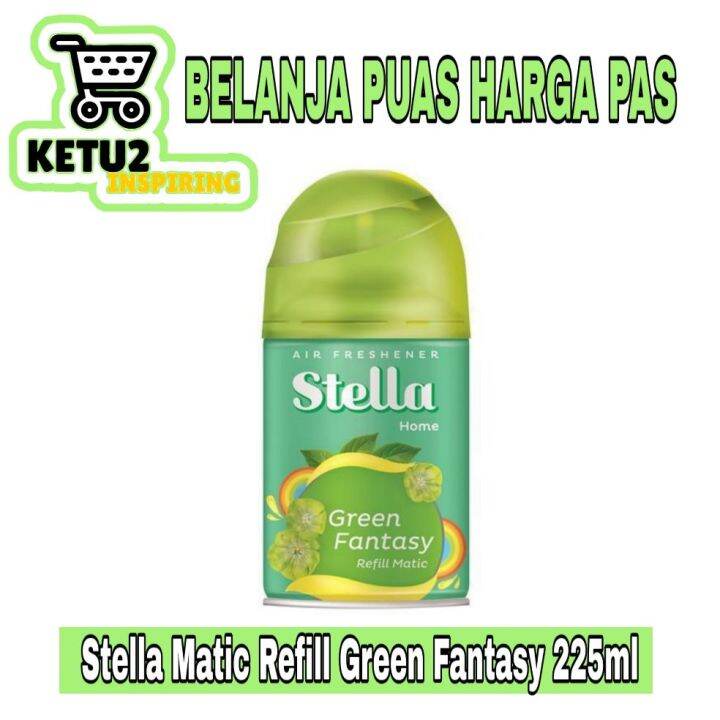 Stella Matic Refill Green Fantasy 225ml | Lazada Indonesia