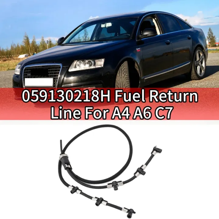 Car Fuel Return Line Hose Pipe Diesel-Injector Hose Leak Line for-Audi ...