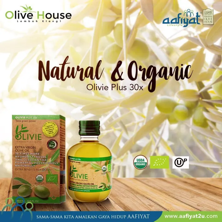OLIVE OIL OLIVIE PLUS 30x EXTRA VIRGIN 50ml | Lazada