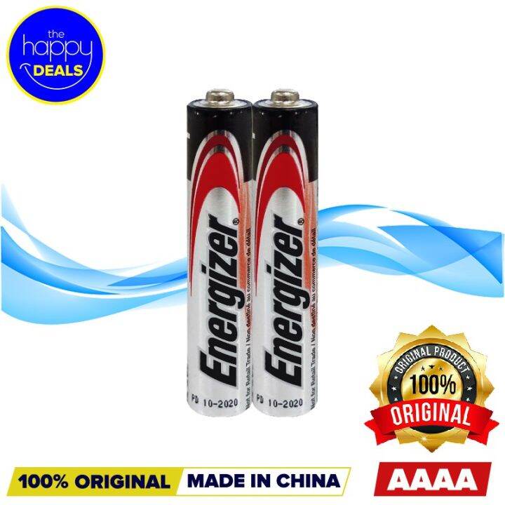 Energizer Max Alkaline AAAA Batteries Pack of 2 | Lazada PH