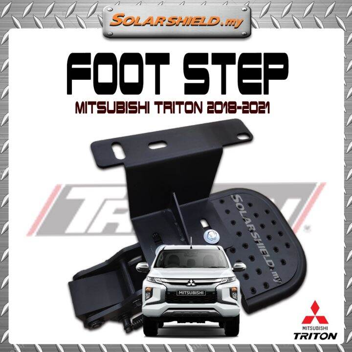 Mitsubishi Triton 2019-2021 Retractable Back 4x4 Rear Foot Step T-Step ...