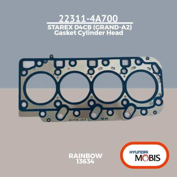 223114A700 Gasket, Cyl Head for HYUNDAI Starex D4CB (Grand-A2) [Mobis ...