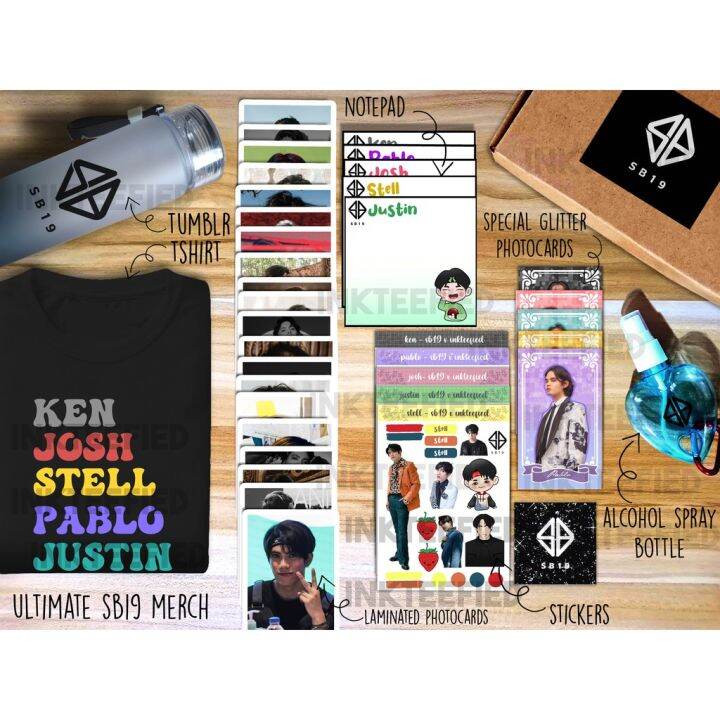 SB19 P-POP GROUP FANMADE ULTIMATE MERCH BOX / MINI MERCH BOX | Lazada PH