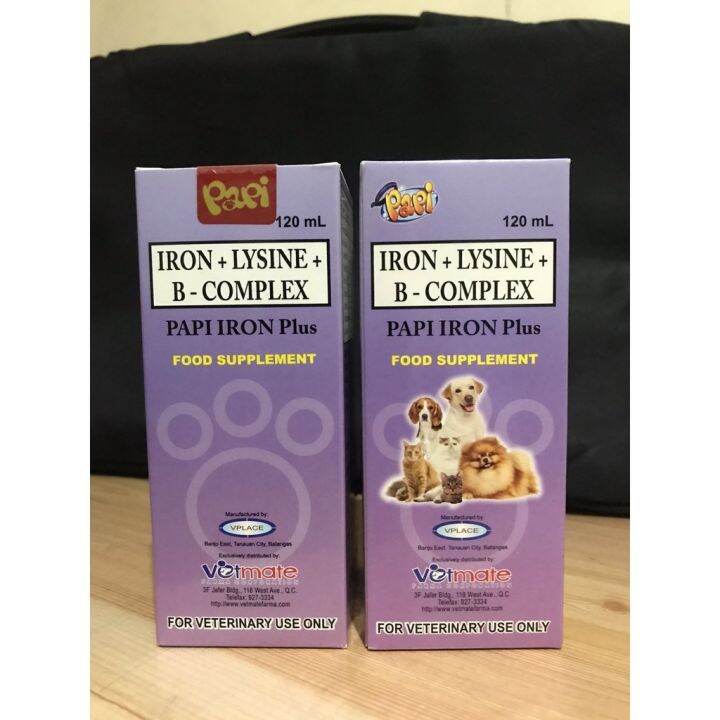 PAPI IRON(Iron Lysine B-Complex) 120ml | Lazada PH