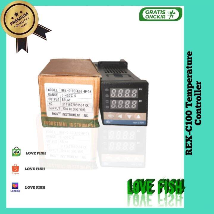 PID REX-C100 Temperature Controller | Lazada Indonesia