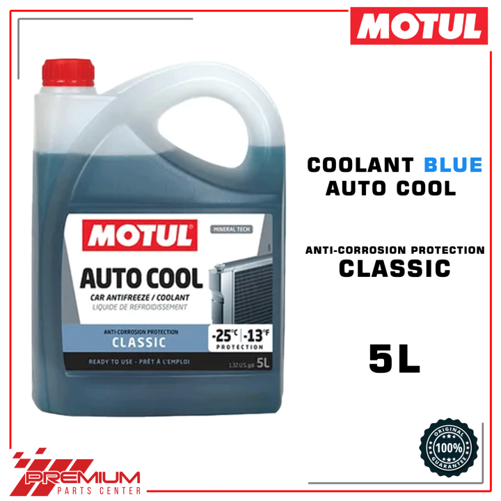 MOTUL COOLANT BLUE AUTO COOL EXPERT -37°C 5 LITERS | Lazada PH