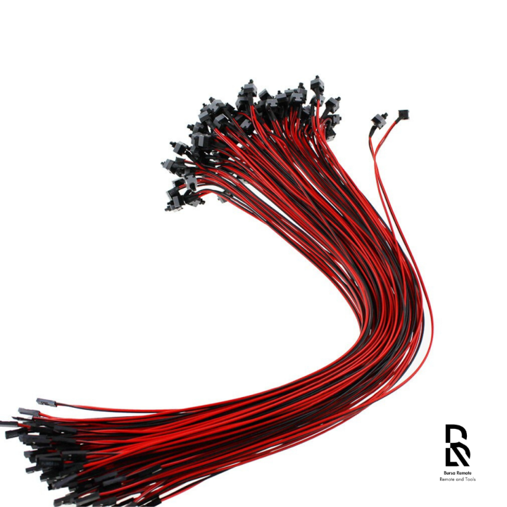 KABEL DAYA SWITCH POWER DAN RESET PCB CPU KOMPUTER 2 PIN 58 CM | Lazada ...