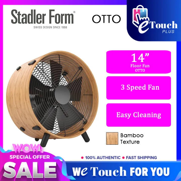 Stadler Form Otto Bamboo Floor Fan OTTO | Lazada