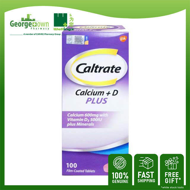 CALTRATE 600 PLUS 100S | Lazada