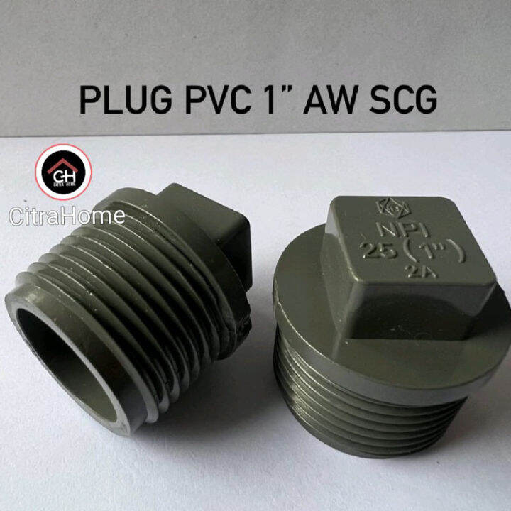 Plug PVC 1 inch AW SCG | Lazada Indonesia