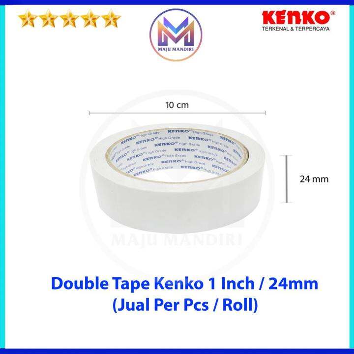 Double Tape Kenko 24mm 1 Inch / Dobel Tip 1" Lem 2 Sisi | Lazada Indonesia