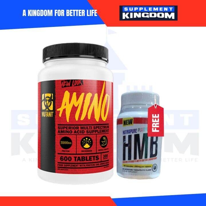 Mutant Amino (Micronized- Core Series) 300/600 Tablets | Lazada PH