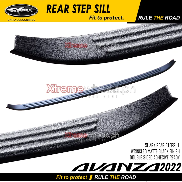 Toyota Avanza All Variant 2022-2023 Shark Rear Bumper Protector ...