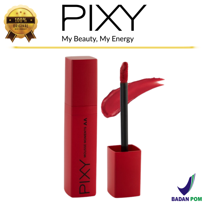 Pixy Mousse Moments Lip Cream Matte 4gr BPOM | Lazada Indonesia