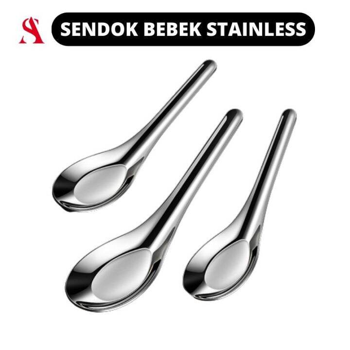 Sendok Bebek Soup Stainless Steel | Lazada Indonesia