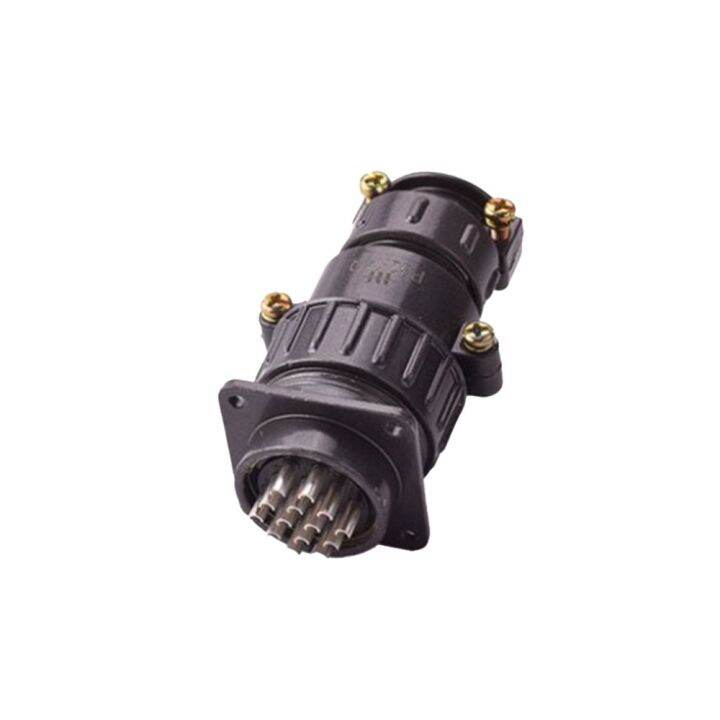 7A AC 400V DC Power M32 14 Pin Waterproof IP67 Connector Female Plug ...