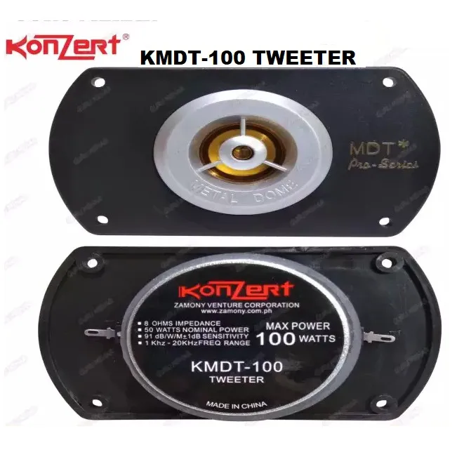 KONZERT KMDT 100 Metal Dome Tweeter | Lazada PH