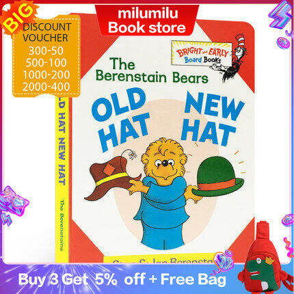 milumilu Old Hat New Hat The Berenstain Bears buku Picture books for ...