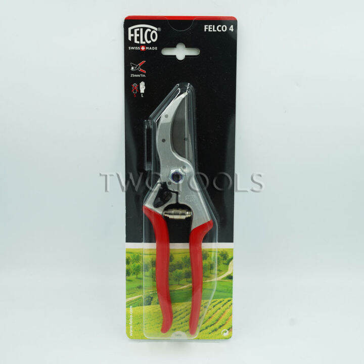 FELCO 4 กรรไกรตัดกิ่ง ตัดกิ่งไม้ได้ 1" เฟลโก SWISS MADE จากสวิส แท้ ...