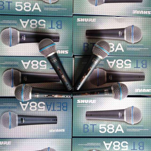 SHURE Microphone beta 58A | Mic shure beta 58A ORIGINAL | Lazada Indonesia