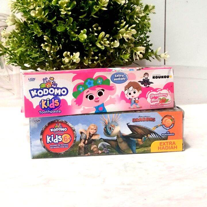 Kodomo Toothpaste Kids 6 Tube 45 gr | Lazada Indonesia
