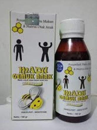 Madu Gemuk Anak With Omega3, Vitamin, DHA, Zat Besi, Omega 6 - 175gr ...