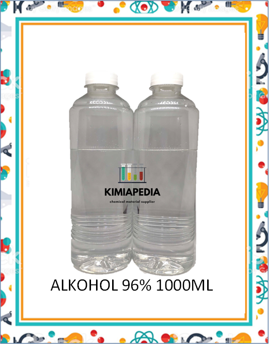 Etanol Ethanol Etil 1000ml 1Liter / Alkohol Alcohol 96% Bahan ...