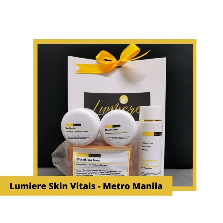 LUMIERE SKIN VITALS FACIAL SET — 100% AUTHENTIC | METRO MANILA ONHAND ...
