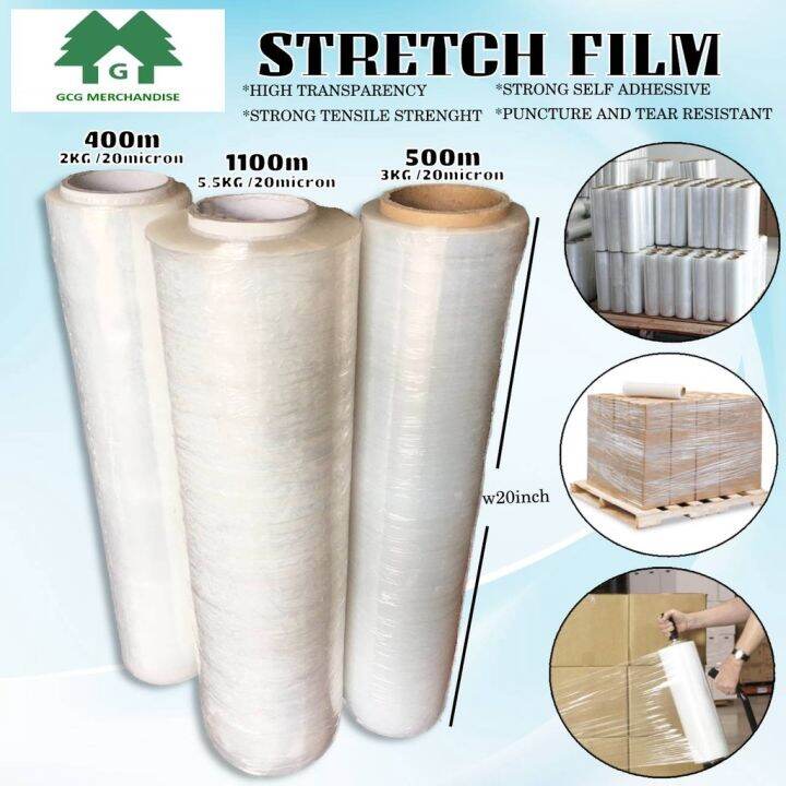 Stretch Film / Packaging Wrap / Cling Wrap 1100meters500meters400meters ...