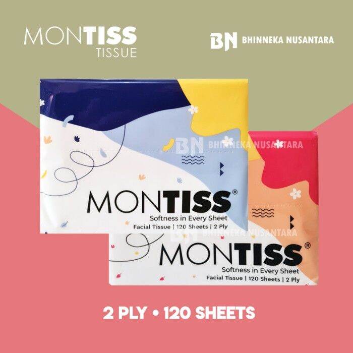 Montiss Mini Softpack Tissue 120 Sheets | Lazada Indonesia