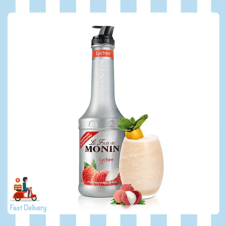 MONIN PUREE LYCHEE FRUIT MIX 1LITRE | Lazada