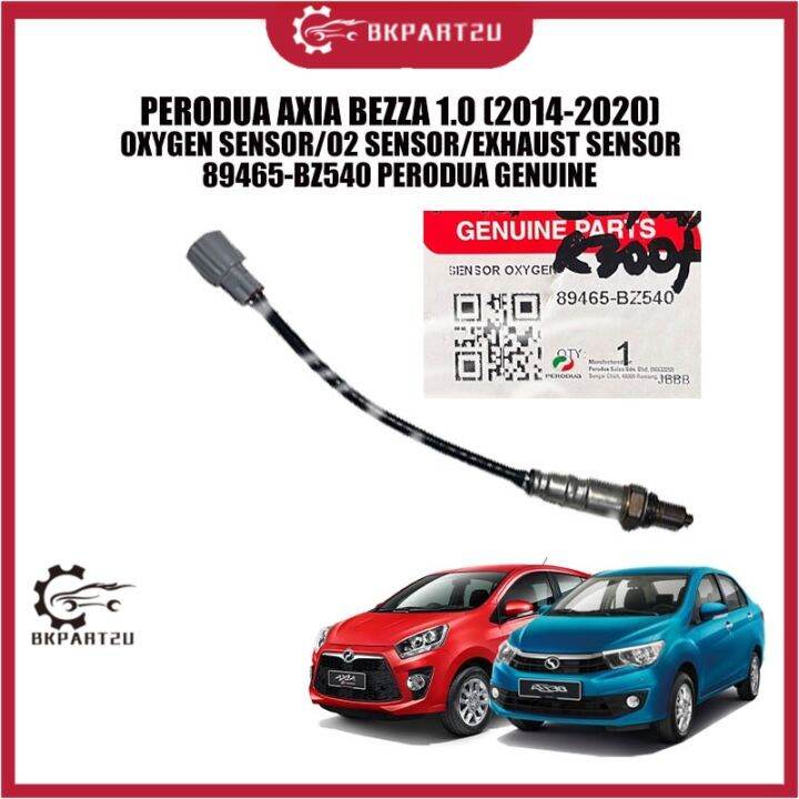 Perodua Axia Bezza 1 0 2014 2020 Oxygen Sensor O2 Sensor Exhaust