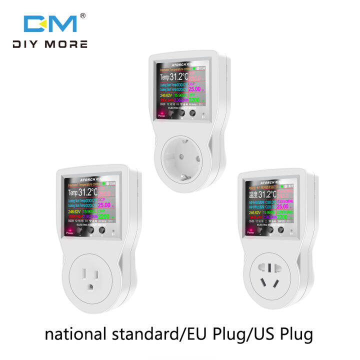 diymore Wireless Thermostat Outlet Digital Temperature Controller ...