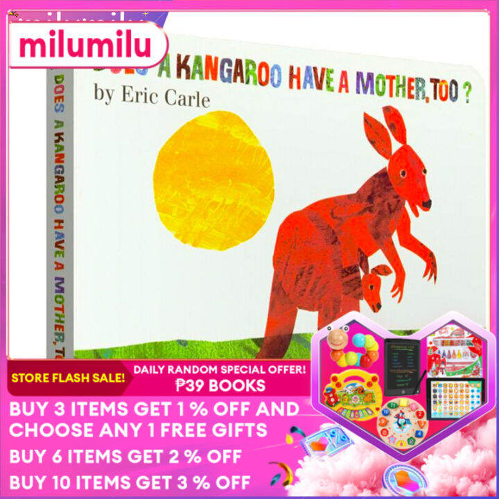milumilu Original Children Popular Books Does a Kangaroo Have a Mother ...
