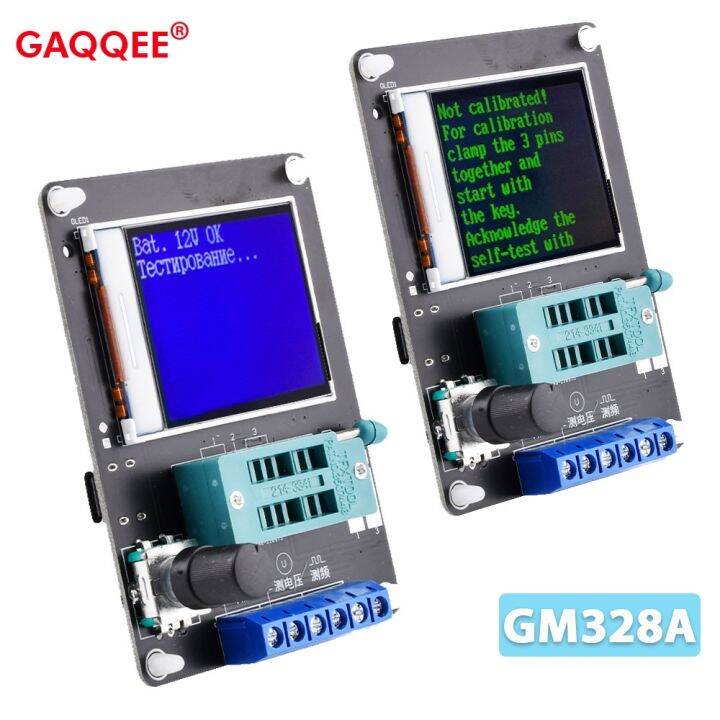 GM328A Transistor Diode LCD Tester LCR Capacitance ESR Voltage ...