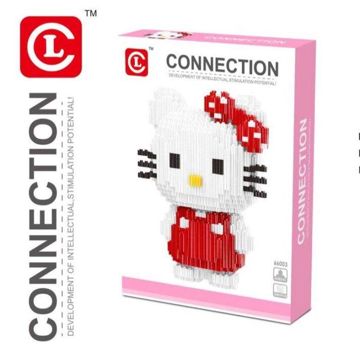 ตัวต่อเฟืองการ์ตูนสุดฮิต แมวน้อยแสนน่ารัก LECHUAN 66003 จำนวนตัวต่อ ...