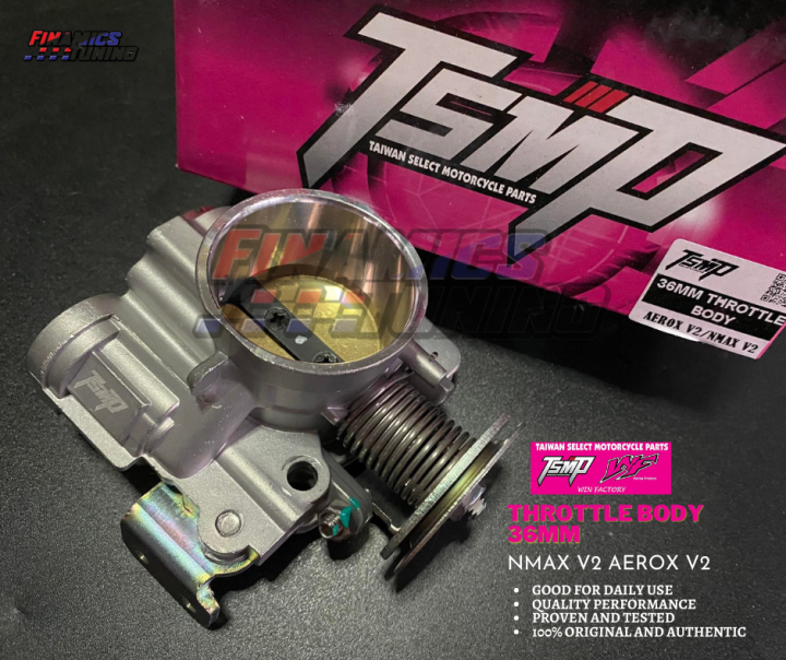 36MM 34MM THROTTLE BODY BIG MANIFOLD TSMP FOR YAMAHA AEROX V1 NMAX V2 AEROX V2 | Lazada PH