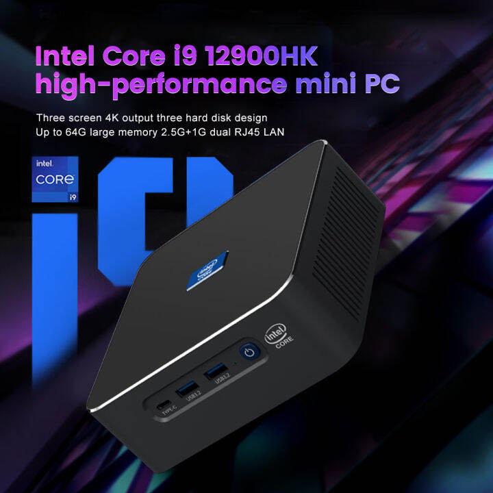 12Th Gen Mini Desktop Computer Intel Core i9 12900HK i7 1280P 14 Core ...
