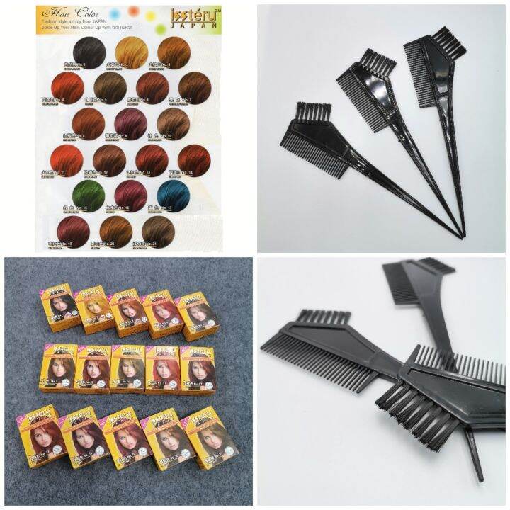 lnlstarmart Issteru DIY Color Hair Dye Hair Colour Cream Hair Coloring ...